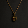 Hockey Mask Pendant & Chain (Gold) - Official Eminem Online Store