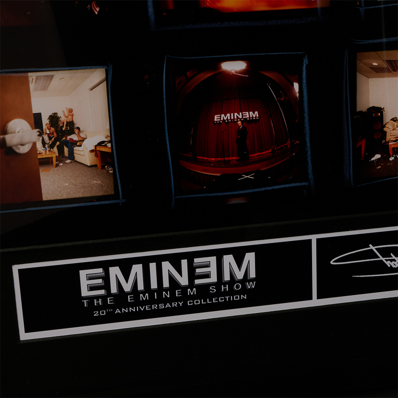 The Eminem Show Framed Photo Contact Sheet (Signed) - Official Eminem Online Store