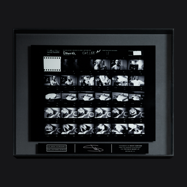 SSLP20 Film Strip Shadow Box (Autographed) - Official Eminem Online Store