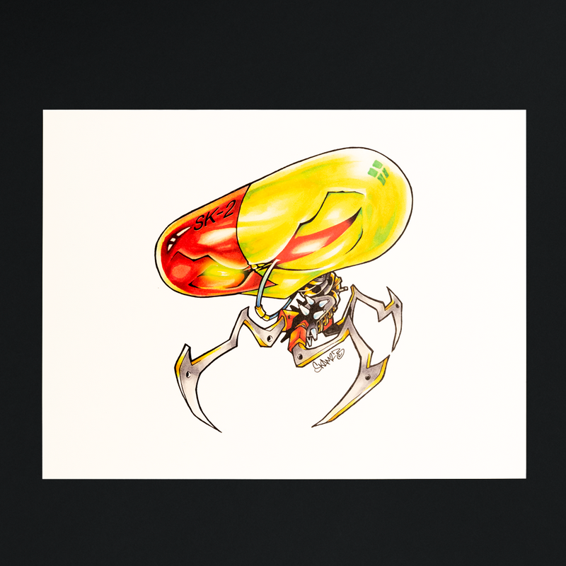 SSLP ILLUSTRATIONS POSTER PACK - Official Eminem Online Store