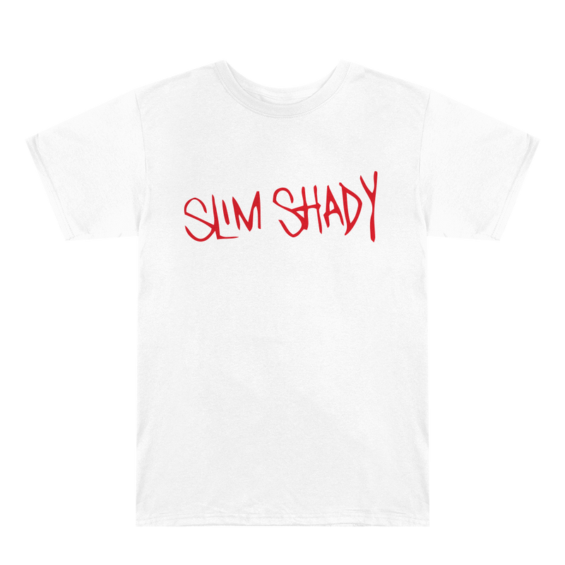 SLIM SHADY T-SHIRT (WHITE) - Official Eminem Online Store