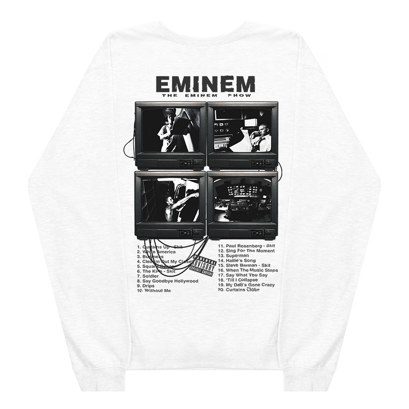 The Eminem Show Vintage TV Crewneck - Official Eminem Online Store